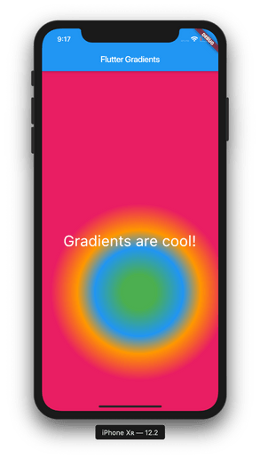 Using Gradients in Flutter