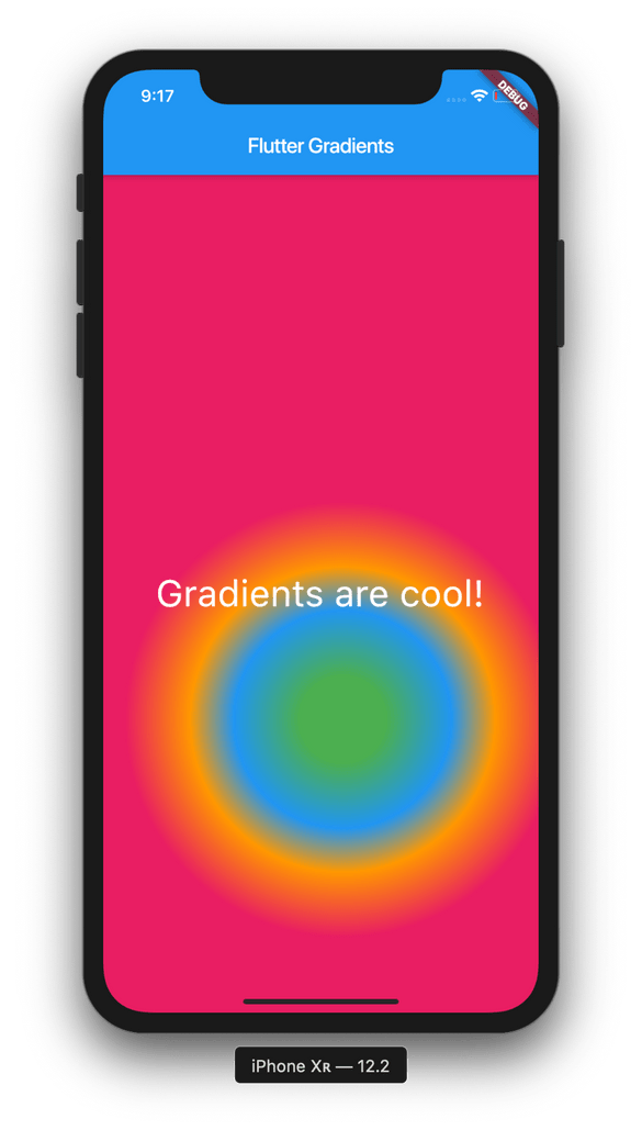 Using Gradients in Flutter