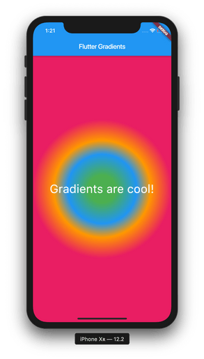 Using Gradients in Flutter