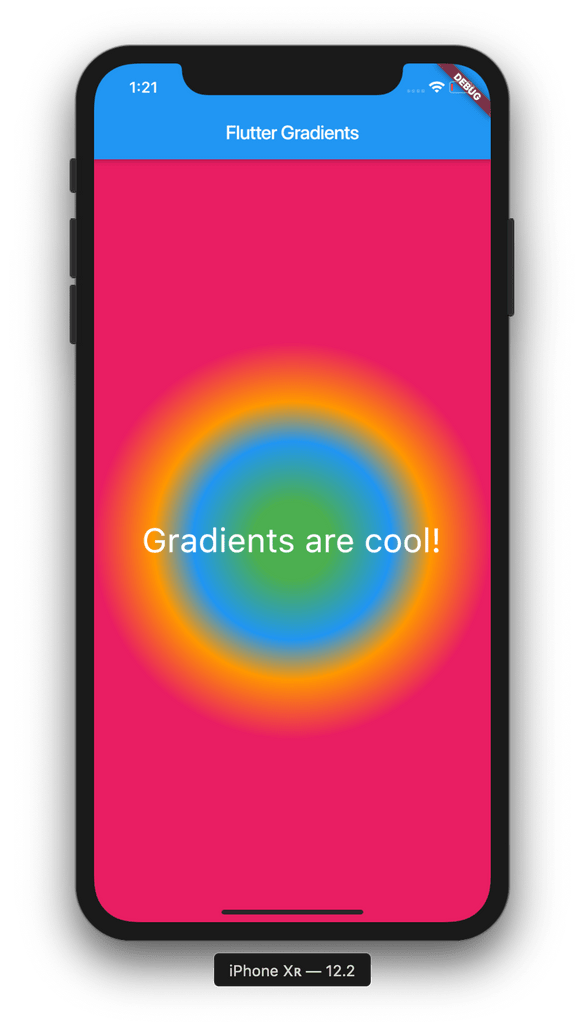 Using Gradients in Flutter
