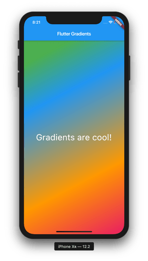 Using Gradients in Flutter